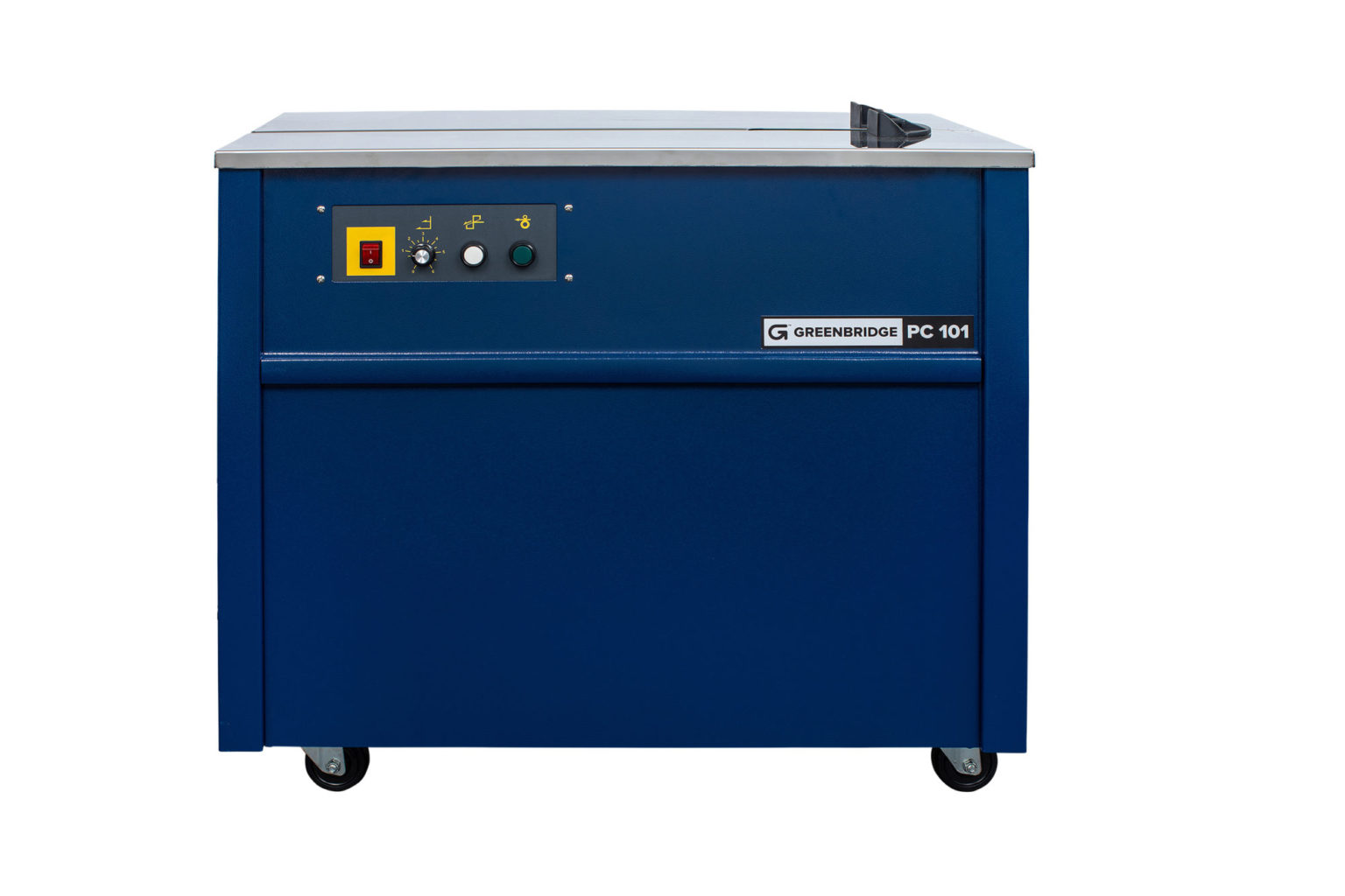 PC101 + PC102 Semi-Automatic Tabletop Strappers - Greenbridge